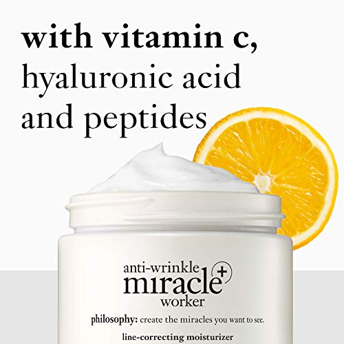 philosophy anti-wrinkle miracle worker - moisturizer, 0.5 oz