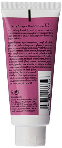 philosophy hands of hope hand and nail cream, berry and sage, 1 oz