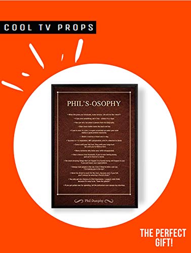 Modern Family Poster – Cool TV Props Family Posters Inspired by Phils Osophy Book Modern Family Merchandise – Modern Family Life Lessons From Dad – Cool College Posters from Loving Family Dad Phil