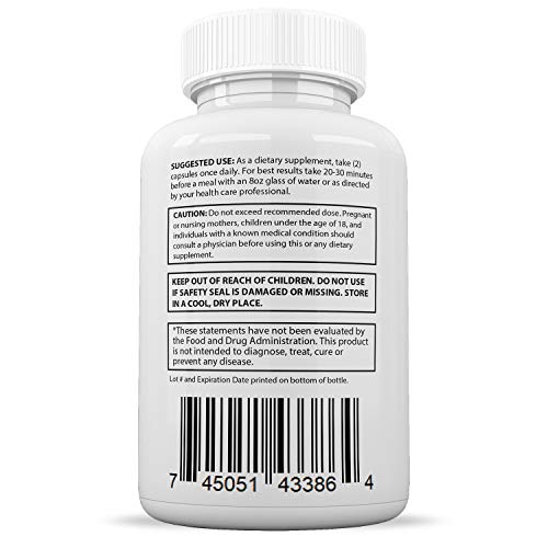 Justified Laboratories (2 Pack) Fungus Clear Pills 1.5 Billion CFU Probiotic Supports Strong Healthy Natural Clear Nails Plus Eliminates Fungus 120 Capsules