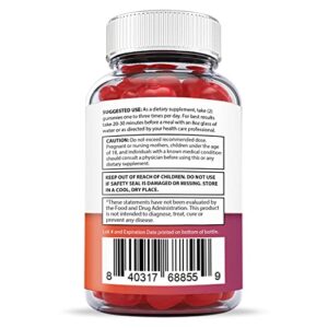 Justified Laboratories (5 Pack) Keto Max ACV Gummies 1000MG with Pomegranate Juice Beet Root B12 300 Gummys