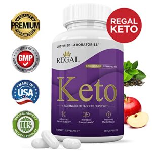 (3 Pack) Regal Keto Pills 800MG Includes Apple Cider Vinegar goBHB Exogenous Ketones Advanced Ketosis Support for Men Women 180 Capsules