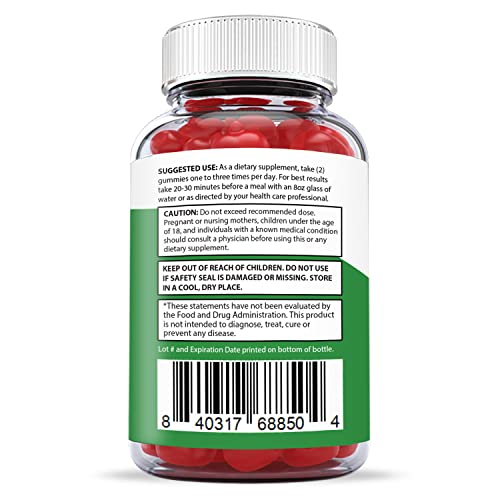 Justified Laboratories (5 Pack) Active Keto ACV Gummies 1000MG with Pomegranate Juice Beet Root B12 300 Gummys