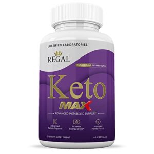 (2 Pack) Regal Keto Max Keto Pills 1200MG Includes Includes Apple Cider Vinegar goBHB Exogenous Ketones Advanced Ketosis Support for Men Women 120 Capsules