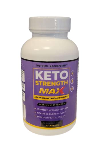 (5 Pack) Keto Strength Max 1200MG Pills Includes Apple Cider Vinegar goBHB Strong Exogenous Ketones Advanced Ketogenic Supplement Ketosis Support for Men Women 300 Capsules