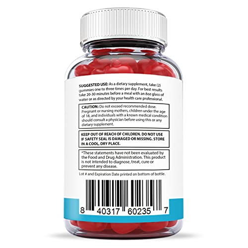 Justified Laboratories (10 Pack) Keto 24/7 Gummies 1000MG ACV with Pomegranate Juice Beet Root B12 600 Gummys