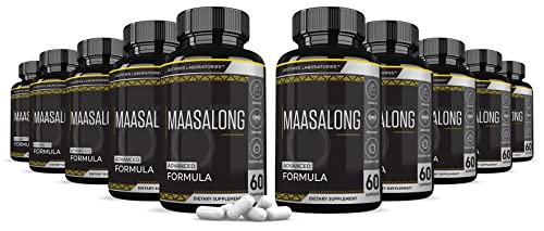 (10 Pack) Maasalong All Natural Advanced Men's Health Masalong Formula 600 Capsules