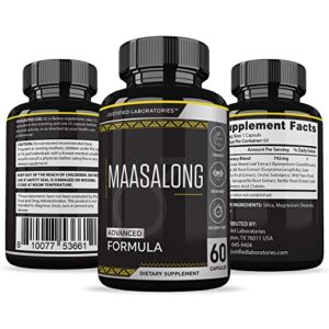 (10 Pack) Maasalong All Natural Advanced Men's Health Masalong Formula 600 Capsules