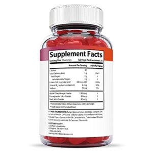 Justified Laboratories Kwazi Keto Gummies 1000MG ACV with Pomegranate Juice Beet Root B12 60 Gummys