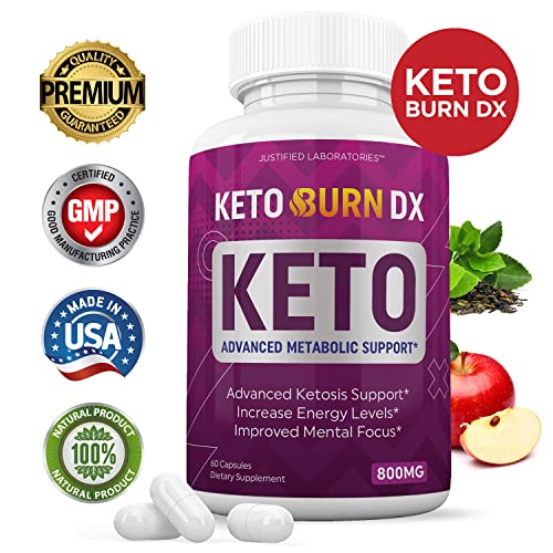 (3 Pack) Keto Burn DX Pills 800MG Includes Apple Cider Vinegar goBHB Exogenous Ketones Advanced Ketosis Support for Men Women 180 Capsules