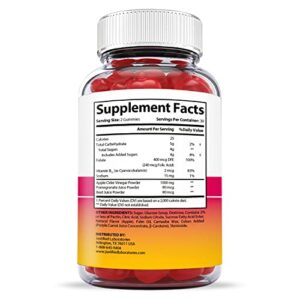 Justified Laboratories (3 Pack) Try Quick Keto ACV Gummies 1000MG with Pomegranate Juice Beet Root B12 180 Gummys