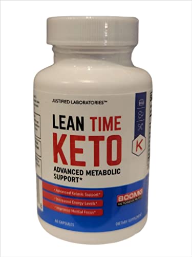 (5 Pack) Lean Time Keto Pills Includes Apple Cider Vinegar goBHB Exogenous Ketones Advanced Ketogenic Supplement Ketosis Support for Men Women 300 Capsules