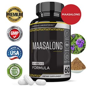 (3 Pack) Maasalong All Natural Advanced Men's Health Masalong Formula 180 Capsules