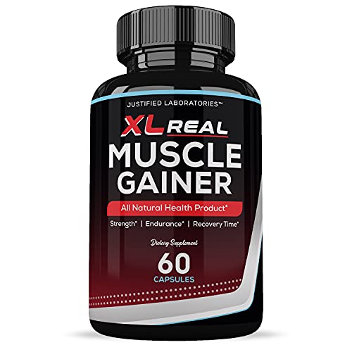 (3 Pack) XL Real Muscle Gainer All Natural Advanced Men's Heath Formula 60 Capsules