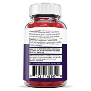 Justified Laboratories Ketology Keto ACV Gummies 1000MG with Pomegranate Juice Beet Root B12 60 Gummys