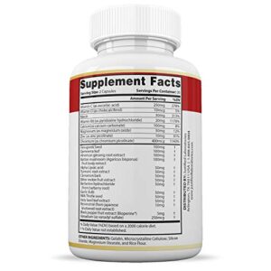 Justified Laboratories Blood Balance Max 1295MG Formula All Natural Supplement Pills 60 Capsules