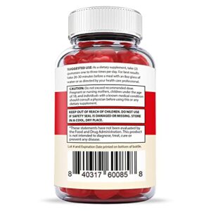 Justified Laboratories (2 Pack) Truly Keto ACV Gummies 1000MG with Pomegranate Juice Beet Root B12 120 Gummys