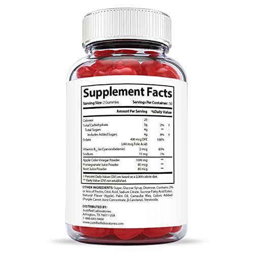 (3 Pack) Simpli Health ACV Keto Gummies 1000MG with Pomegranate Juice Beet Root B12 180 Gummys