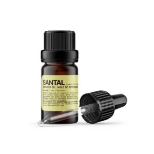 doratelier santal diffuser oil, niche scent, smoky classic luxury papyrus,cardamom,sandalwoods essential oils blend for all ultrasonic diffuser scent projects(10ml/.33 fl oz)