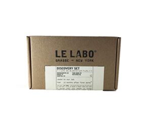 le labo discovery set santal 33, rose 31, bergamote 22, the noir 29 & vetiver 46 sampler – .05 oz. each