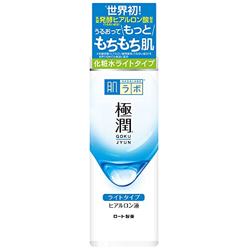 Hada Labo Rohto Goku-Jun Hyaluronic Lotion Light type, 170ml/5.7 fl. oz.