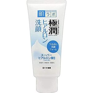 hada labo rohto gokujun hyaluronic face wash – 100g, white, 3.52 ounce (pack of 1)