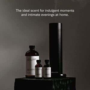 Aromatech Santal Night - Luxurious Aroma Oil Blend of Sandalwood, Tonka Bean, and Black Cardamom for Intimate and Romantic Moments with Scent Diffusers - 120 Milliliter