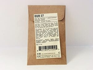 le labo oud 27 eau de parfum .025 oz (1 bottle)