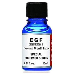 dr. ci: labo super 100 series egf (hitoorigopepuchido -1) high concentration essence 10ml stock cosmetics