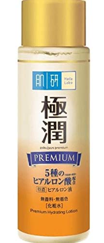 HADA LABO Premium Hydrating Lotion 30ml-with Smooth bounciness, and Help Skin Absorb Rest