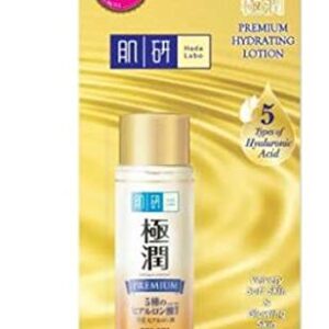 HADA LABO Premium Hydrating Lotion 30ml-with Smooth bounciness, and Help Skin Absorb Rest