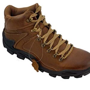 Labo Pro Reactive Men's Water resistant Hiking Boot, Genuine Leather 5120LP-BROWN-9.5