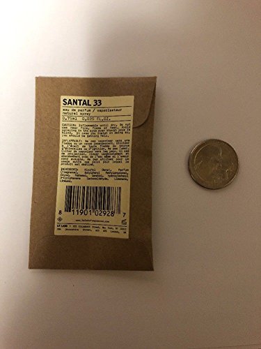 3 Le Labo Santal 33 Eau de Parfum Sample 0.025 oz/0.75 ml Vial Spalsh