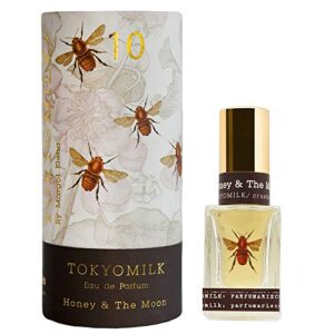 TOKYOMILK Honey & The Moon Eau de Parfum | A Decadently Different, Sophisticated, & Mysterious Perfume | Features Brilliantly Paired Fragrance Notes | 1 fl oz/29.5 ml