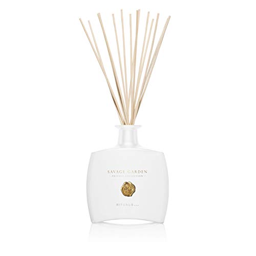 RITUALS Savage Garden Luxury Oil Reed Diffuser Set - Fragrance Sticks with Clary Sage Oil, Vetiver Oil & Lemon - 15.2 Fl Oz