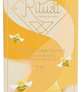 RITUAL CHOCOLATE Dark Chocolate Honeycomb Toffee, 2.12 OZ