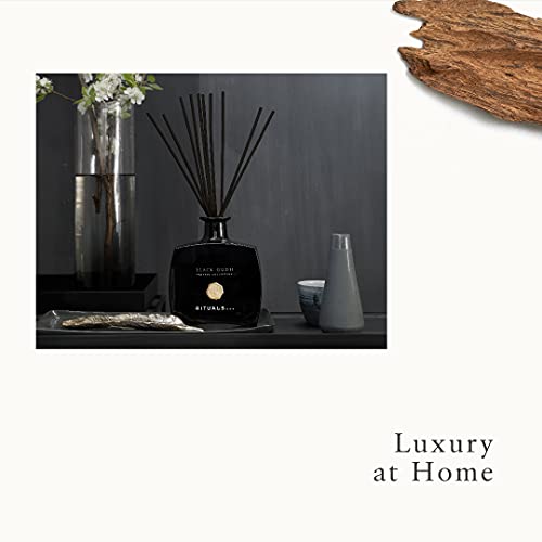 RITUALS Black Oudh Elegance Luxury Oil Reed Diffuser Set - Fragrance Sticks with Black Oudh & Patchouli - 15.2 Fl Oz