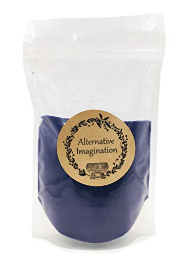 Violet Sand - Fine Sand for Zen Garden, Resin Incense Burner, Smudge Bowl, Ritual Incense, Cast Iron Cauldron, Unity Ceremony, Sensory Bin Table, Mandalas, Crafts by Alternative Imagination (1 Pound)