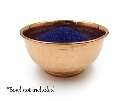 Violet Sand - Fine Sand for Zen Garden, Resin Incense Burner, Smudge Bowl, Ritual Incense, Cast Iron Cauldron, Unity Ceremony, Sensory Bin Table, Mandalas, Crafts by Alternative Imagination (1 Pound)