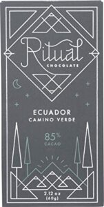 ritual chocolate balao ecuador 85%, 2.12 oz