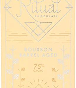 RITUAL CHOCOLATE Bourbon Barrel Aged 75% Cacao Bar, 1 EA