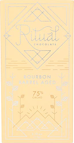 RITUAL CHOCOLATE Bourbon Barrel Aged 75% Cacao Bar, 1 EA