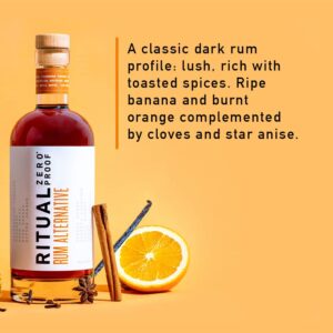 RITUAL ZERO PROOF Gin & Rum Alternatives | Award-Winning Non-Alcoholic Spirits | 25.4 Fl Oz (750ml) Each | Low & No Calories | Keto, Paleo & Low Carb Diet Friendly | Alcohol Free Cocktails