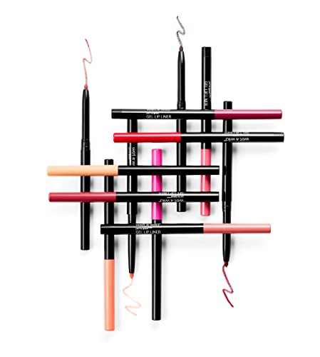 wet n wild Lip Liner Perfect Pout Matte Retractable Gel Lip Liner Pencil, Red Bare To Comment