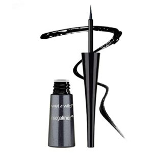 wet n wild megaliner liquid eyeliner black black