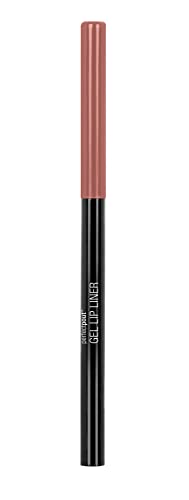 wet n wild Lip Liner Perfect Pout Matte Retractable Gel Lip Liner Pencil, Purple Lay Down the Mauves