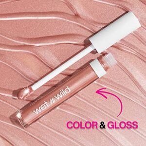 wet n wild Mega Slicks Lip Gloss | Long Lasting | Hyaluronic Acid | High Shine | Cherish