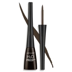 wet n wild h20 proof liquid liner dark brown, 0.17 ounce