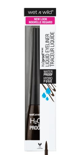 wet n wild H20 Proof Liquid Liner Dark Brown, 0.17 Ounce