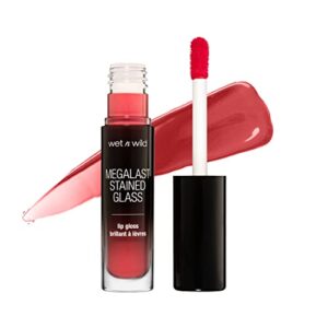 wet n wild mega last stained glass lip gloss, magic mirror